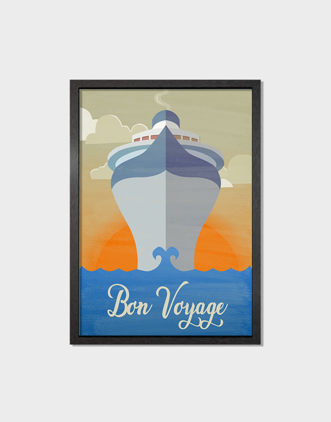 Cruise Ship Design – Wall Art – Custom Print – Personalised – High ...