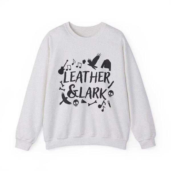 Leather and Lark Sweatshirt - Etsy