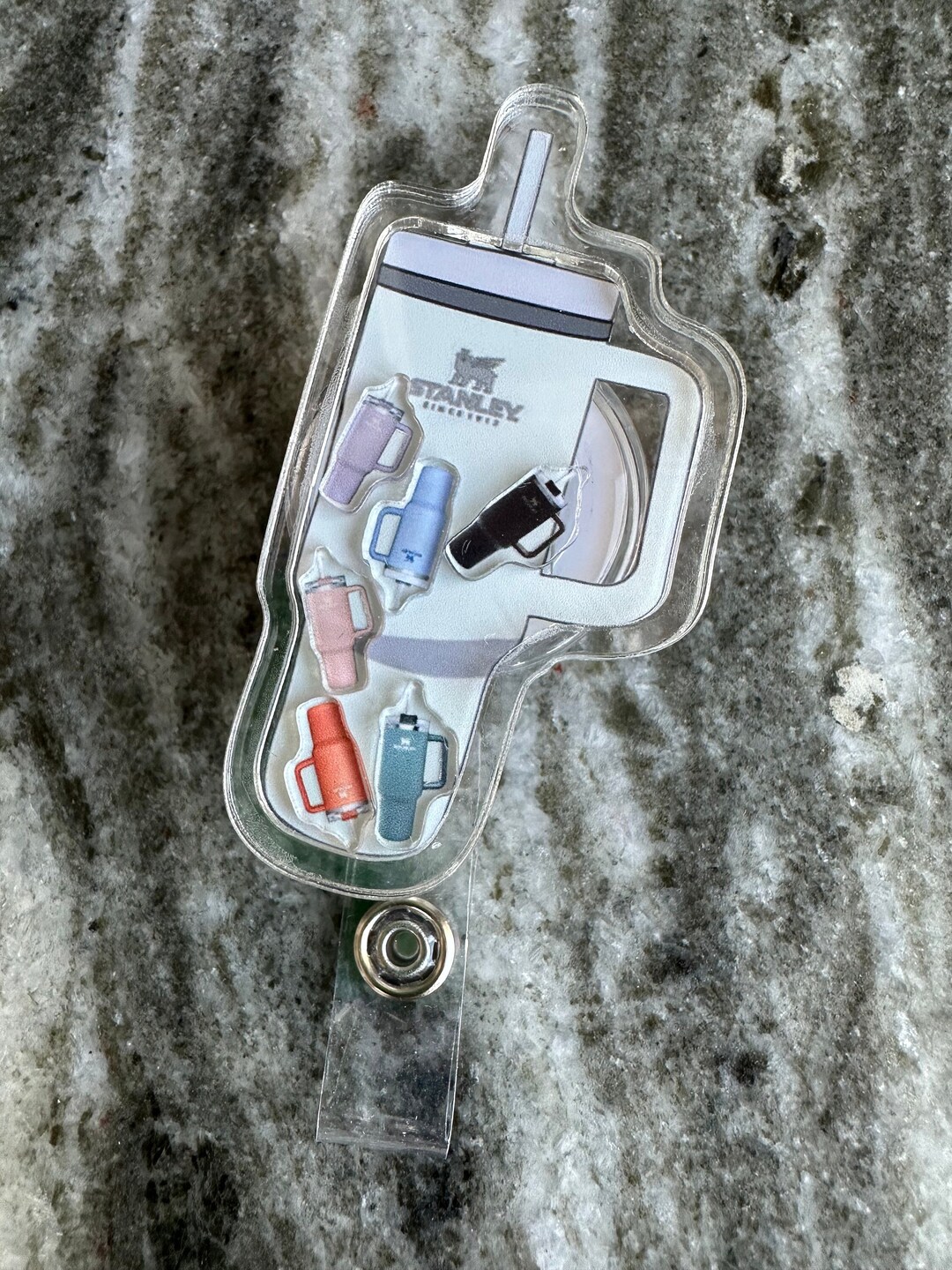 Basic Girl Shaker Badge Reel - Etsy