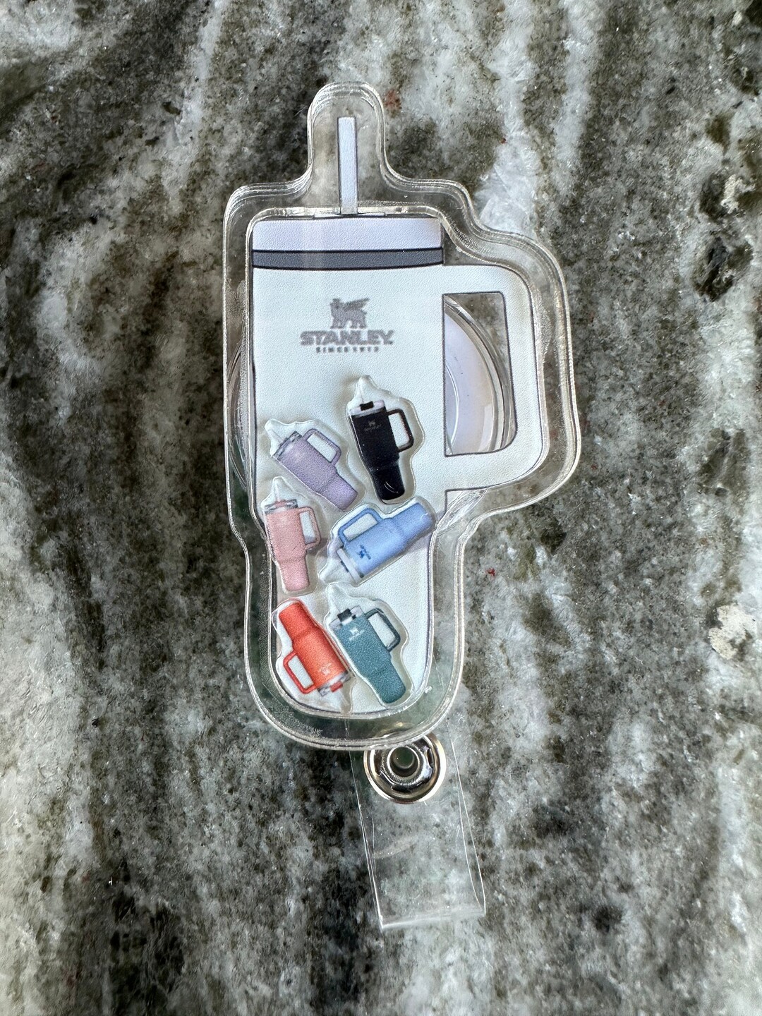 Basic Girl Shaker Badge Reel - Etsy