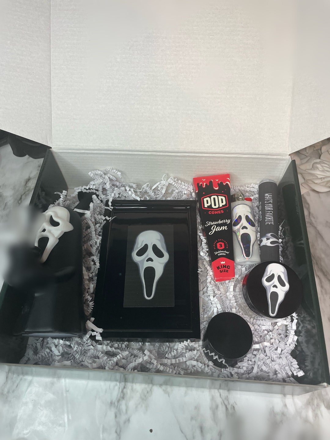 Ghostface Smoke Christmas Gift Box - Etsy