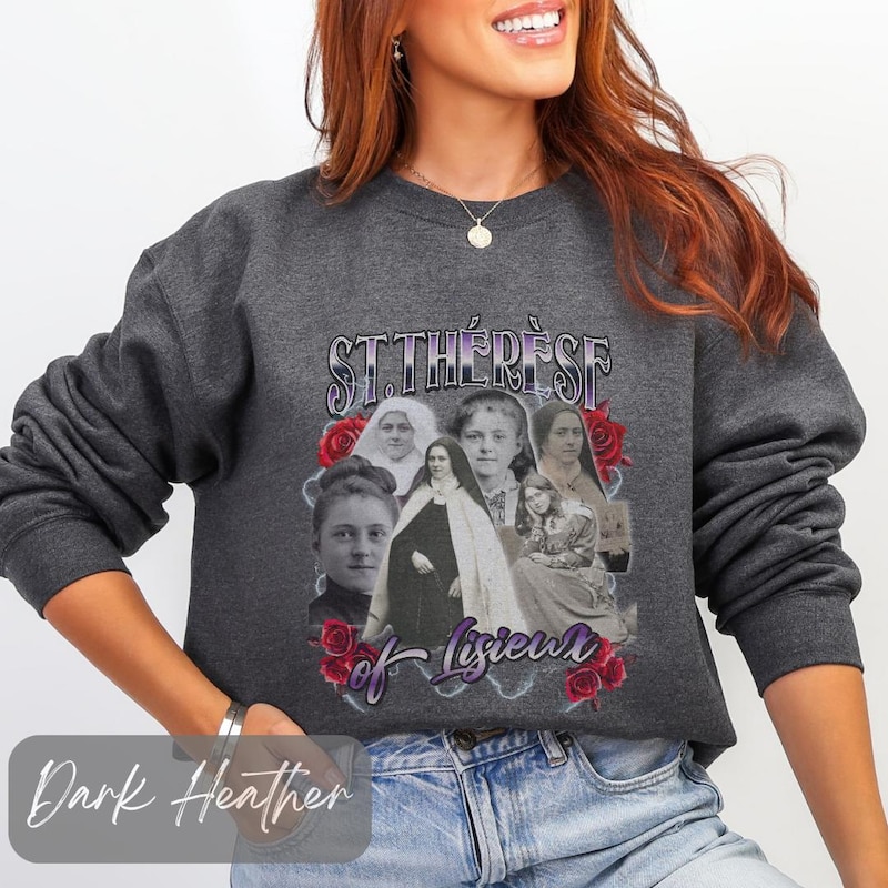 St Therese Sweatshirts - Etsy