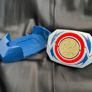 Power Morpher MMPR V2. Clicks Open and Closed, Removable Power Coins ...