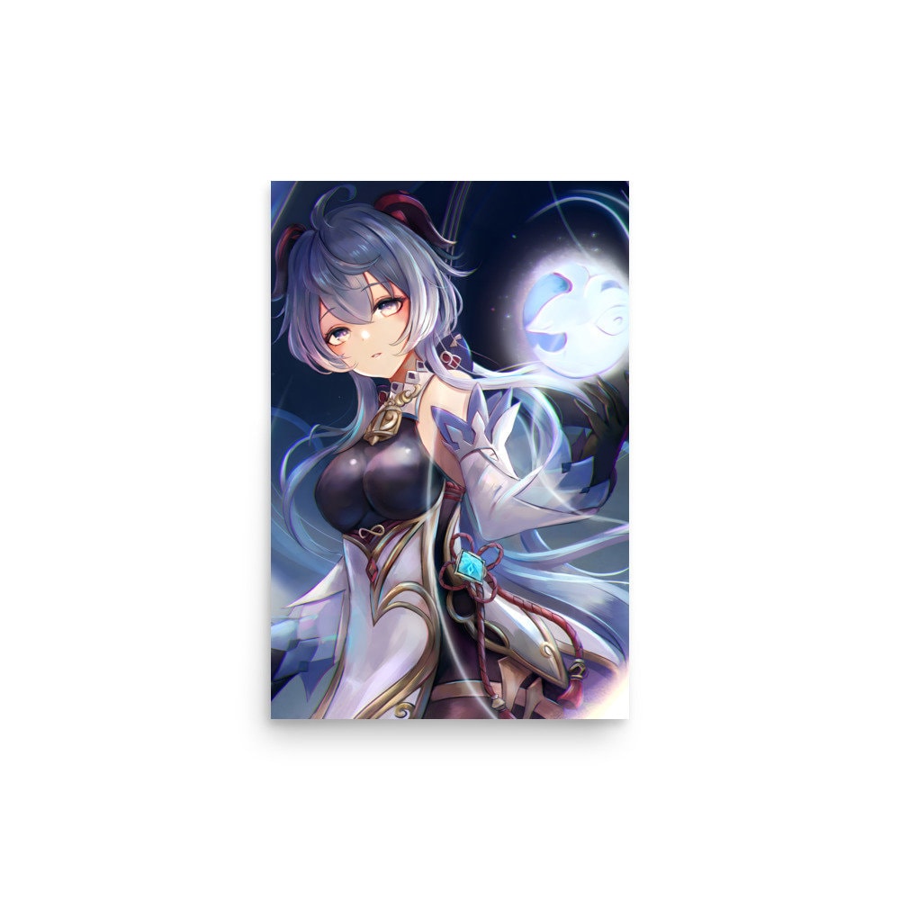 Ganyu genshin Impact Wall Art - Etsy