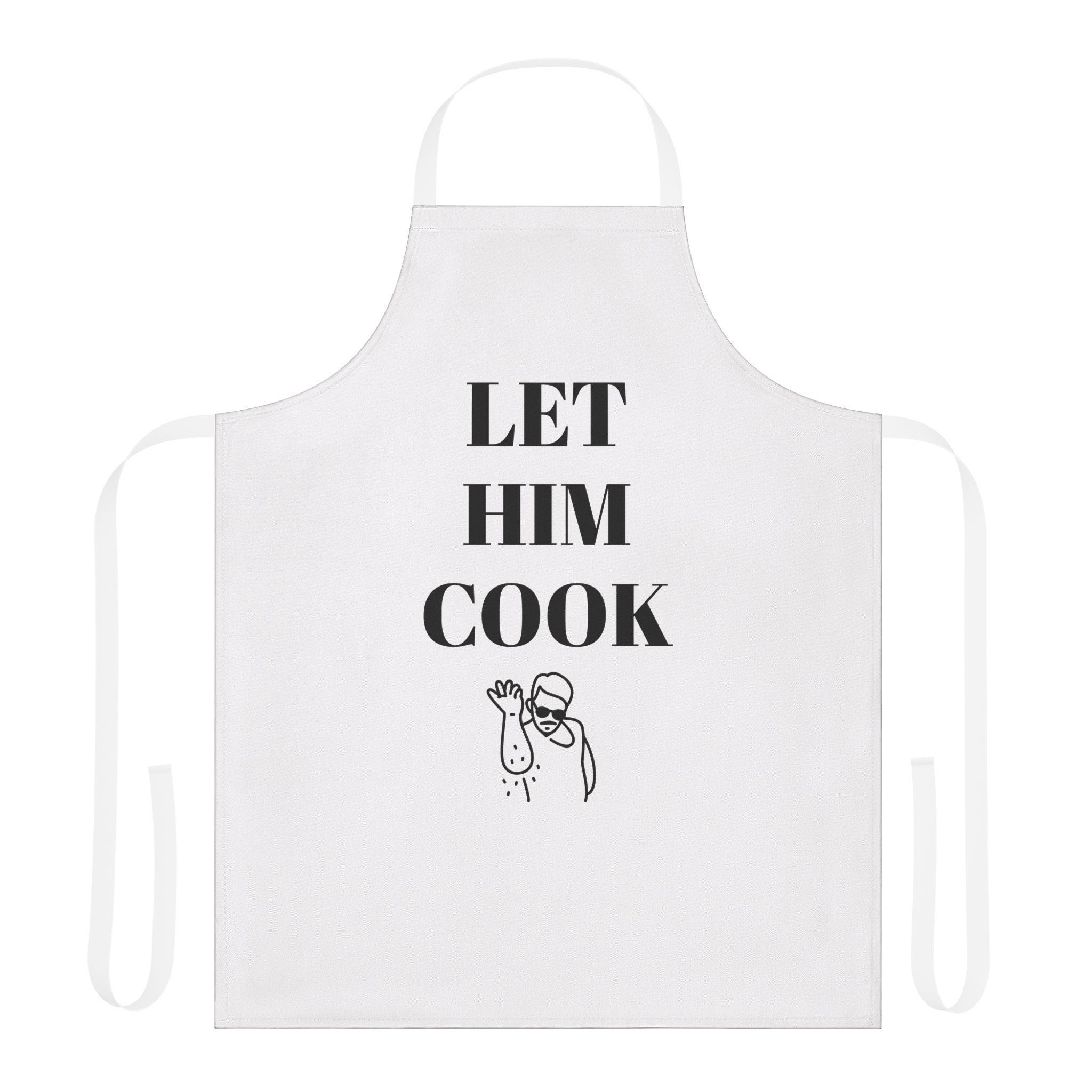 Let Him Cook Apron - Etsy