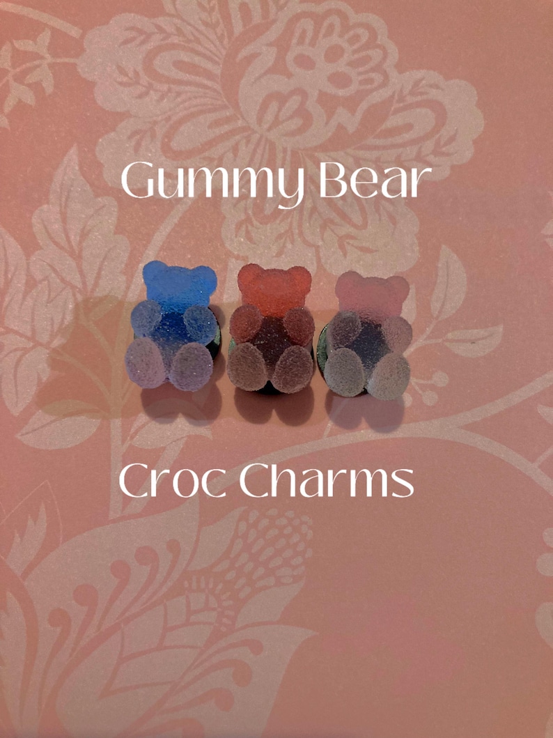 Gummy Bear Croc Charms - Etsy