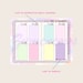 Kawaii Digital Planner, Undated, Goodnotes Hyperlinked (digital ...