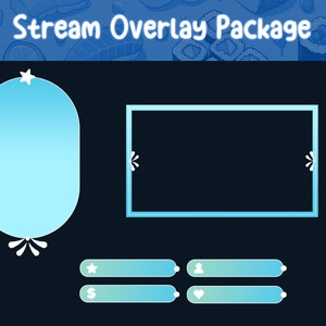 Beach Time Overlay Set Stream Package Schedule Animated - Etsy