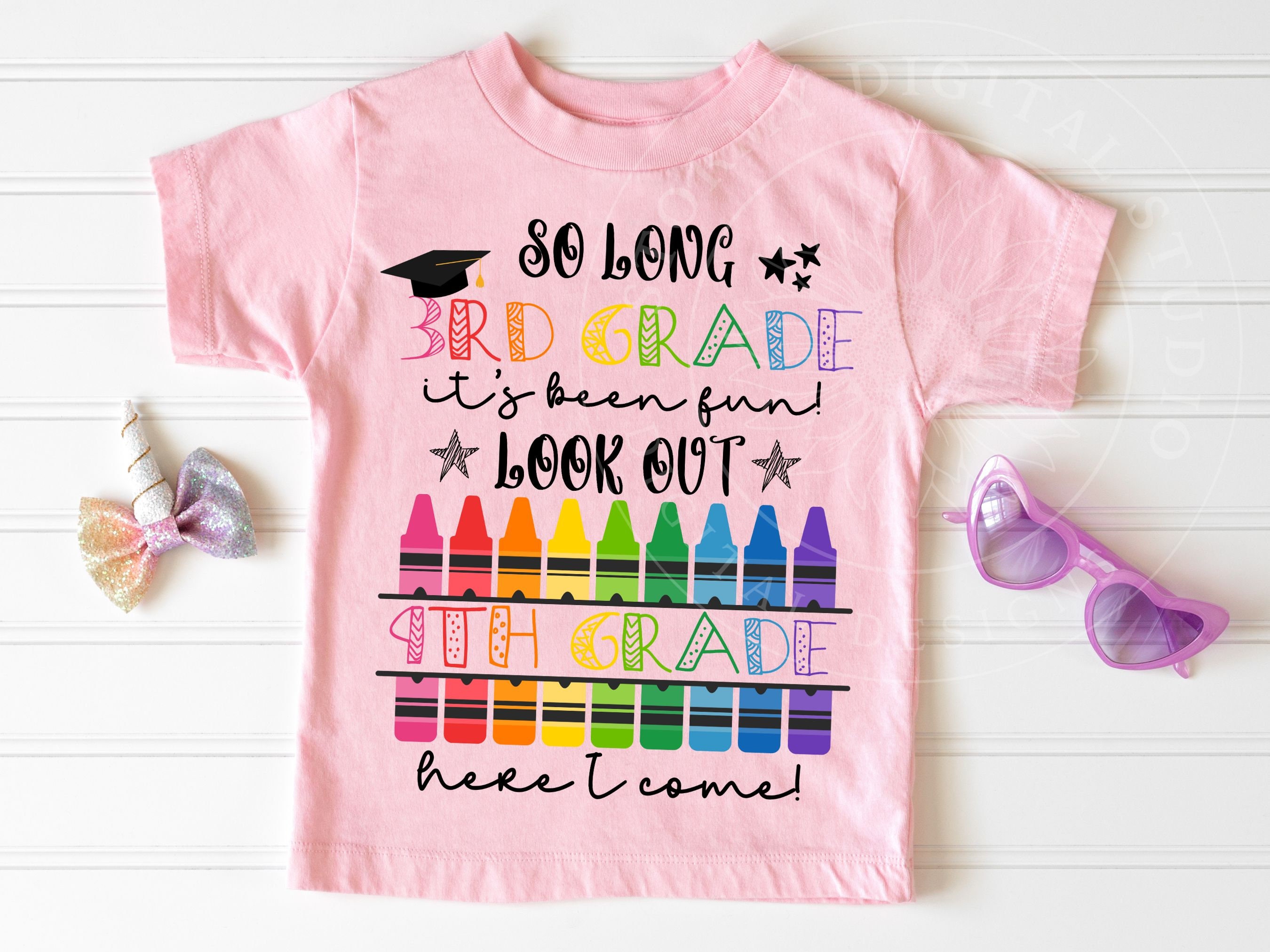 So Long 3rd Grade PNG Sublimation Design Instant DIGITAL ONLY Its Been ...