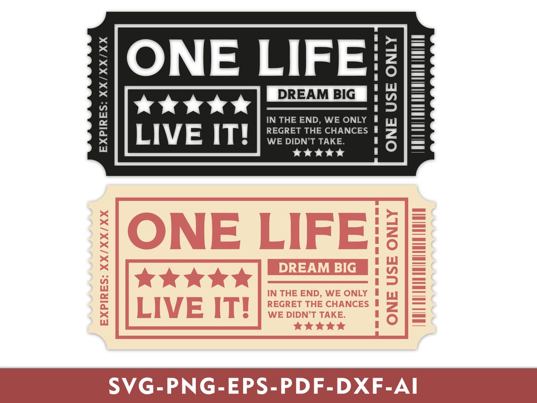 Tickets Svg, Ticket SVG, Ticket Template Svg, Empty Event Ticket ...