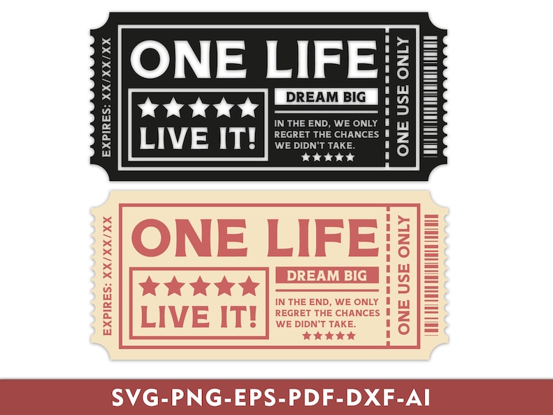 Tickets Svg, Ticket SVG, Ticket Template Svg, Empty Event Ticket ...