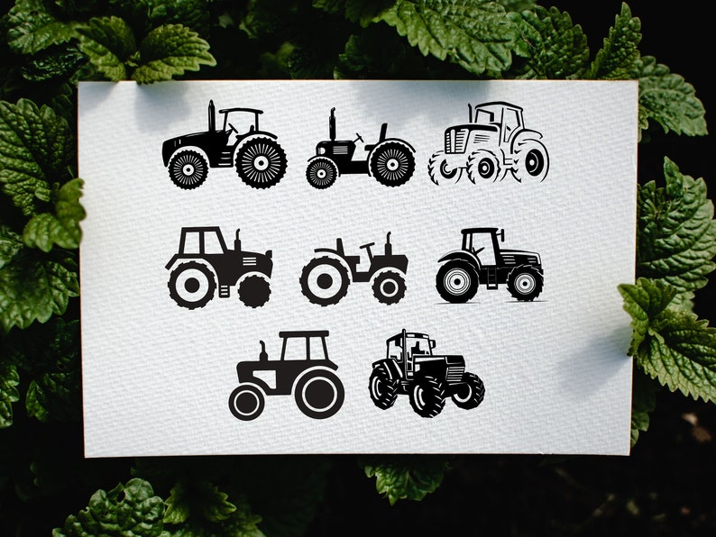 Tractor SVG Bundle: Farm Truck Clipart (digital Download) - Etsy