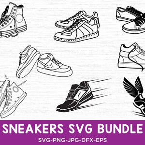 Sneaker Bundle SVG, Shoes Svg Bundle, Sneaker SVG, Sneakers, Shoes SVG ...