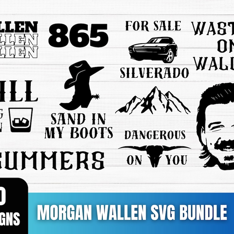 Morgan Wallen Svg - Etsy