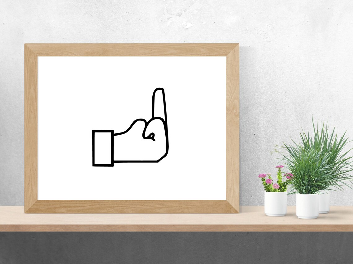 Middle Finger SVG Bundle: Funny Svg Files (digital Download) - Etsy