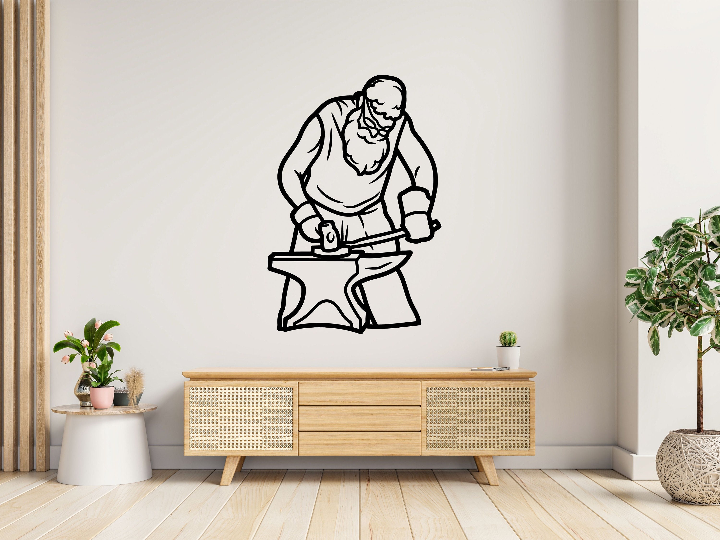 Blacksmith Svg Bundle, Blacksmith Clipart, Blacksmith Vector ...