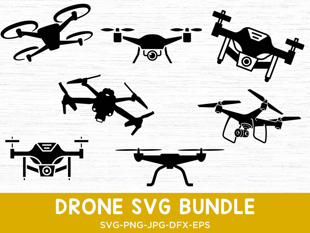 Drone SVG Bundle, Drone Vector, Drone Cut Files, Drone Pilot Svg, High ...