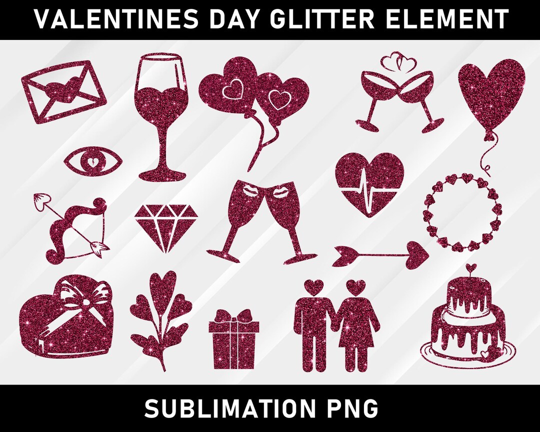 Love Glitter Png, Glitter Love Hearts, Love PNG Collection, Clipart ...