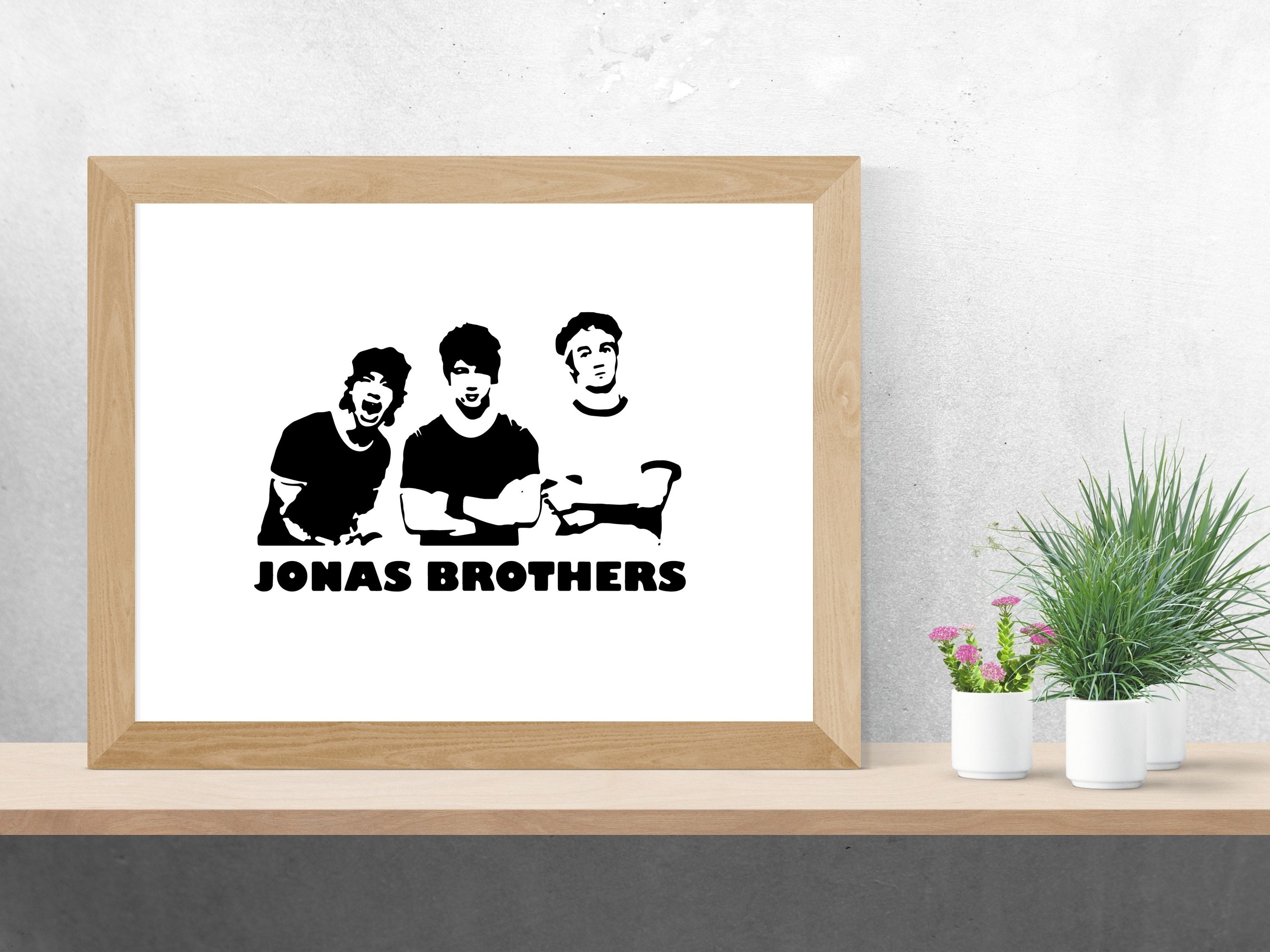 Jonas Brothers SVG Bundle, Jonas Retro 90'S, Concert 2023 Retro Gift ...