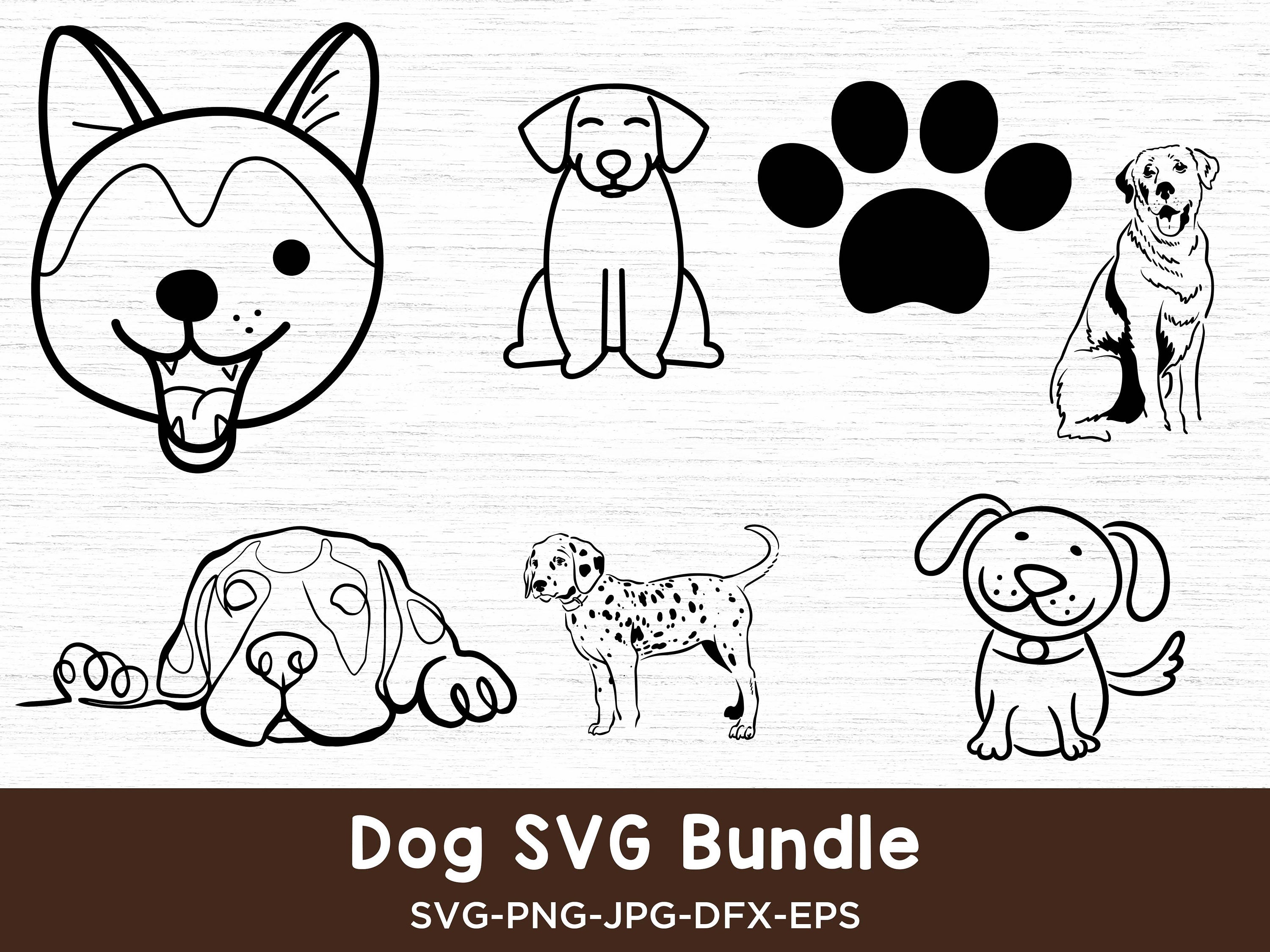 Dog Clipart, Dog Svg Files for Cricut, Dog SVG Bundle, Dog PNG Bundle ...