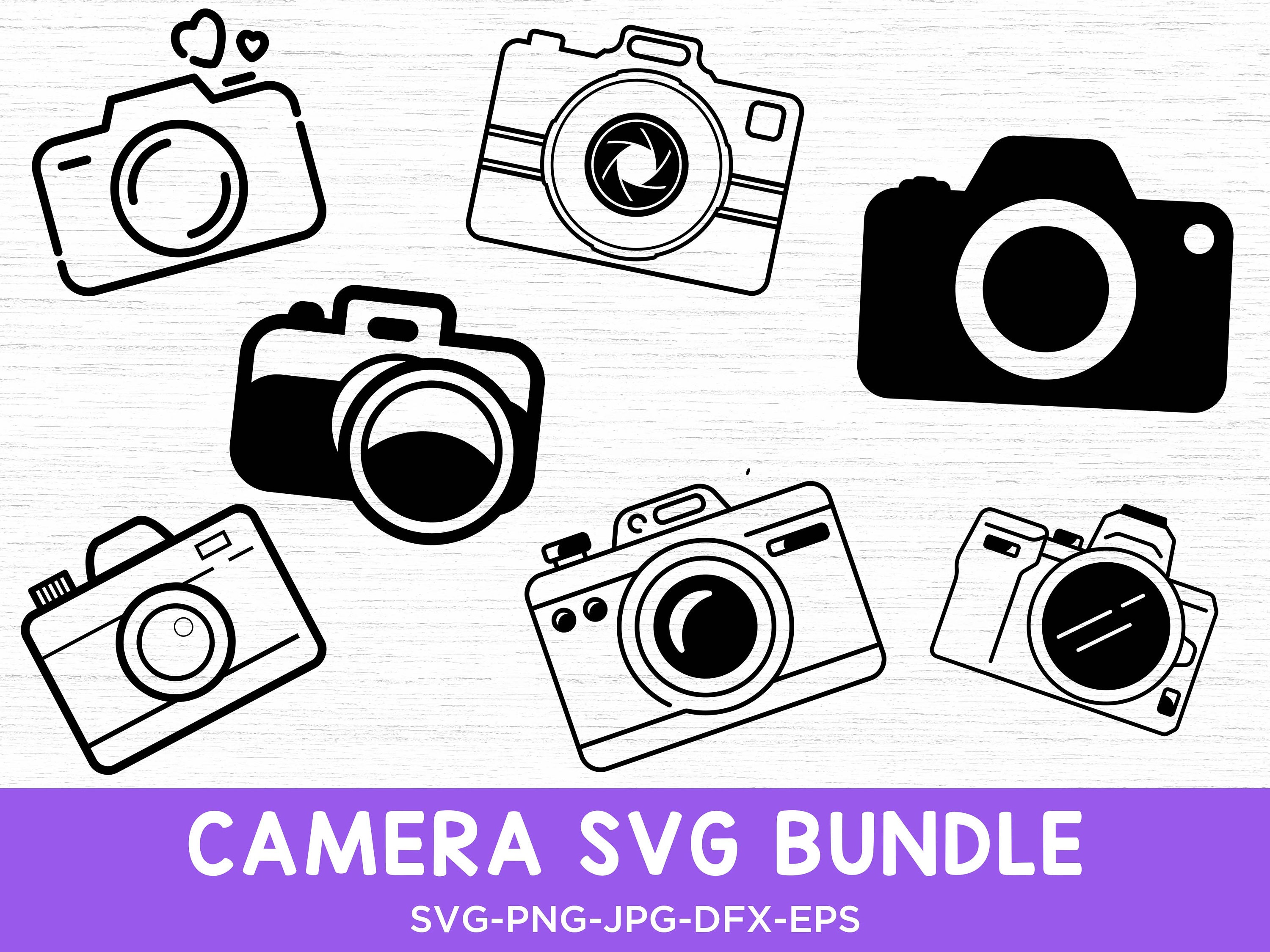 Camera SVG Bundle, Photography SVG, Photos Svg, Camera Clipart, Camera ...