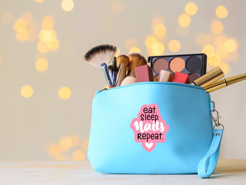 Makeup Bag SVG Bundle, Makeup Bag SVG, Mascara SVG, Beauty Quotes ...