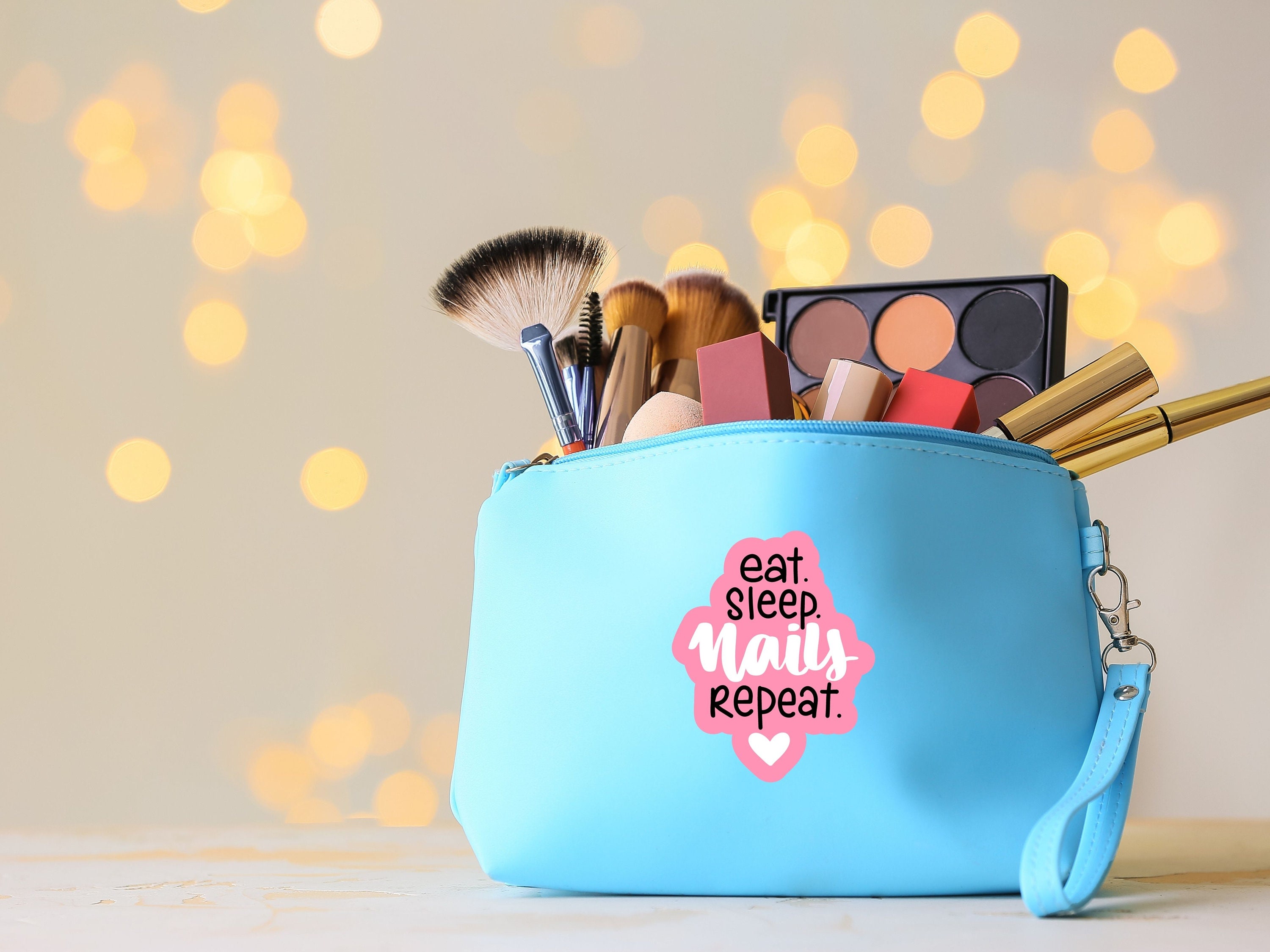 Makeup Bag SVG Bundle, Makeup Bag SVG, Mascara SVG, Beauty Quotes ...