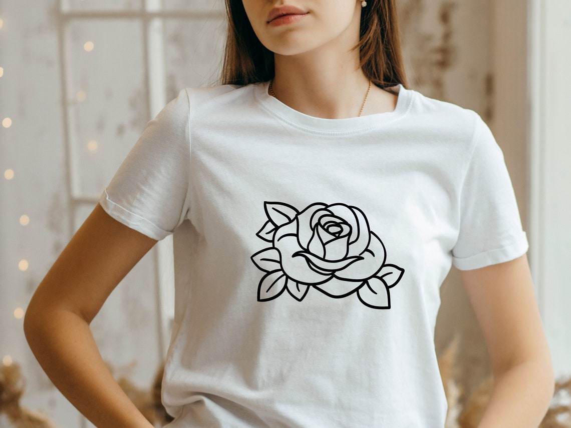 ROSE SVG Bundle, Rose SVG, Rose Clipart, Rose Cut File, Roses Svg, Rose ...