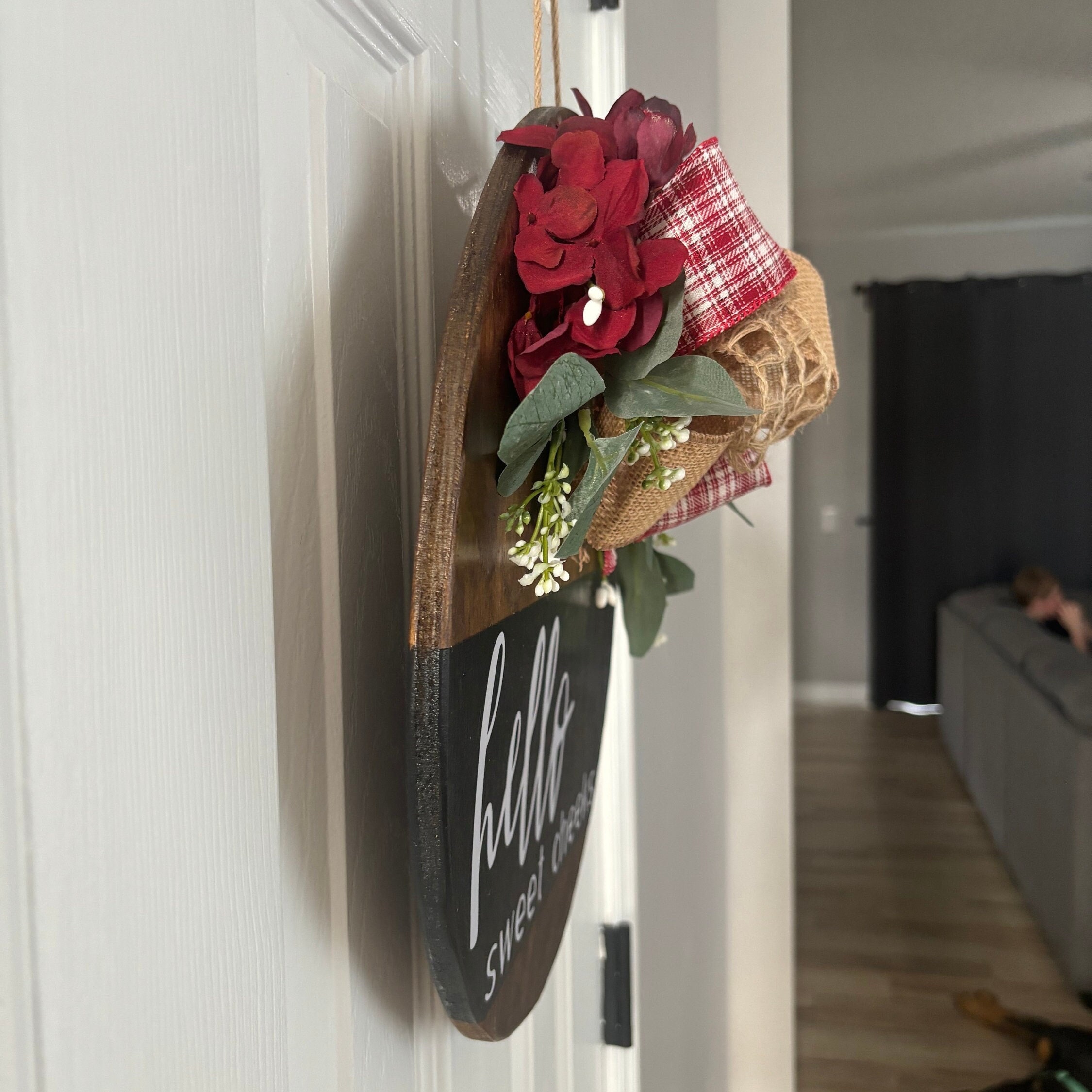 Funny Welcome Sign, Front Door Decor, Front Door Wreath, Welcome Sign ...