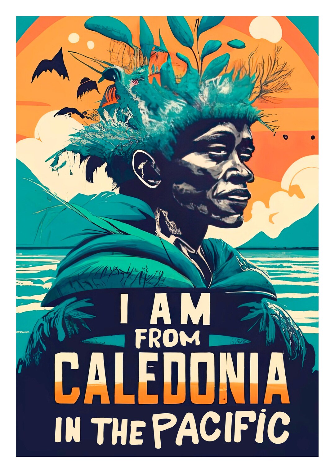New Caledonia Kanaky Series, Postcards - Etsy