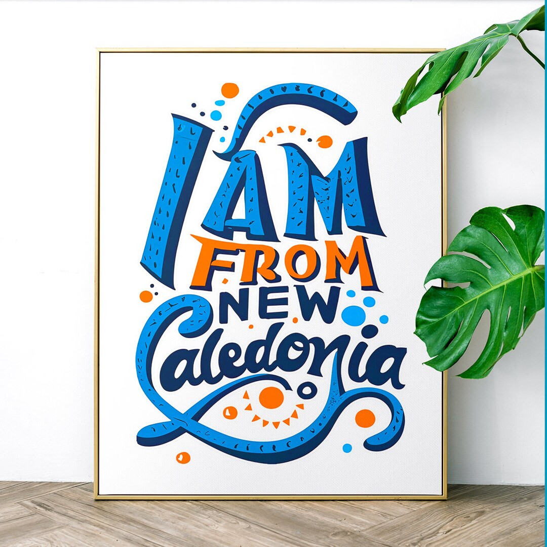 New Caledonia Poster Caledonia Poster Caledonia Poster - Etsy