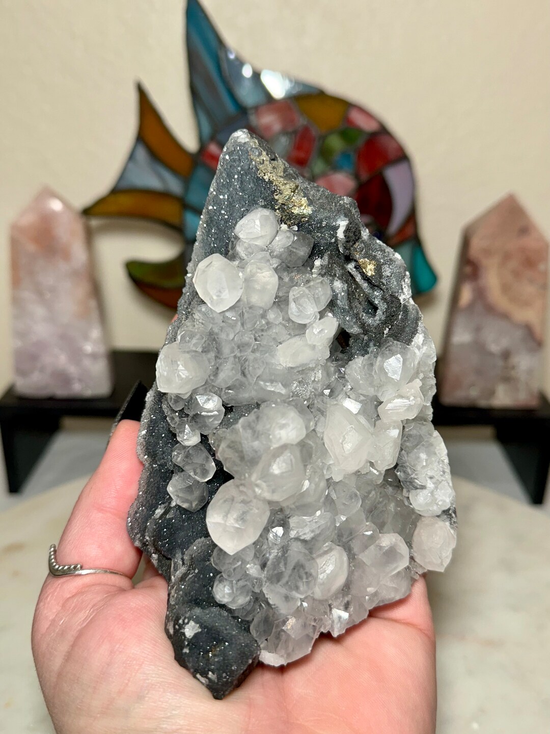 Rare UV Reactive Calcite Specimen - Etsy