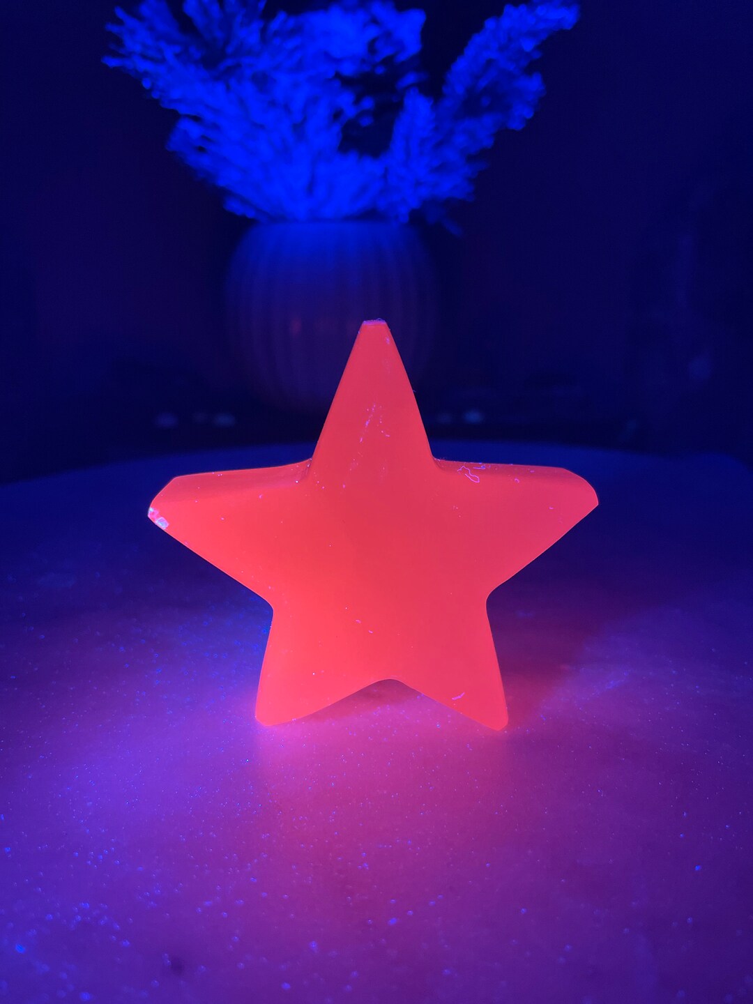 Pink Mangano Calcite Star Carving - Etsy