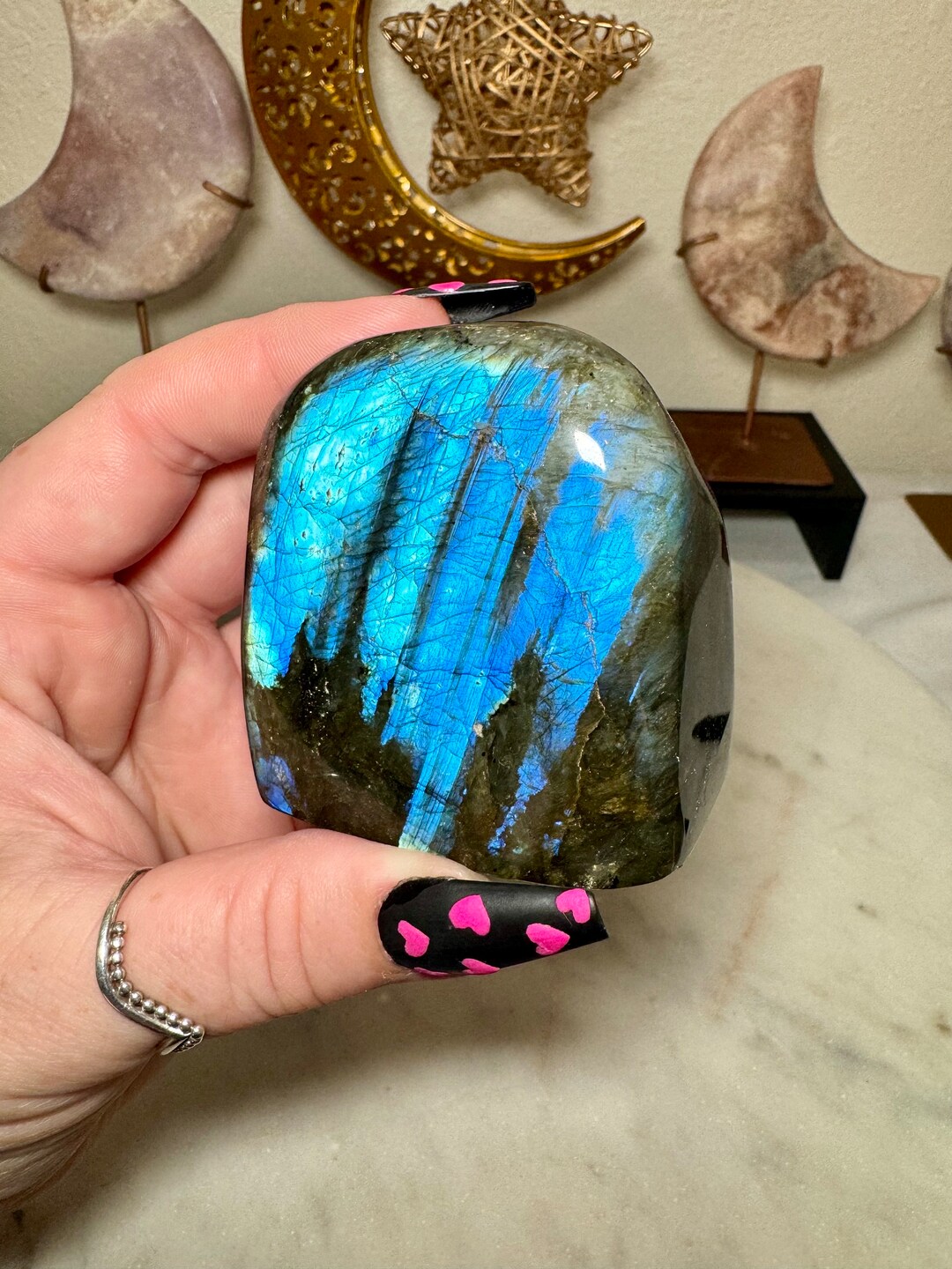 Flashy Labradorite Free Form - Etsy