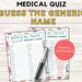 Medical Game, Guess the Medication Game, Doctor Games, Nurses Game ...