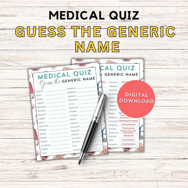 Medical Game, Guess the Medication Game, Doctor Games, Nurses Game ...