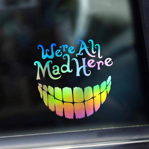 Were All Mad Here - Etsy