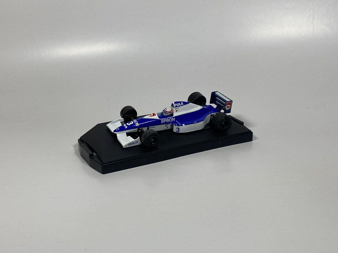 Satoru Nakajima 1990s, Tyrrell 019 Formula 1 Race Car. 1/43 Die-cast ...