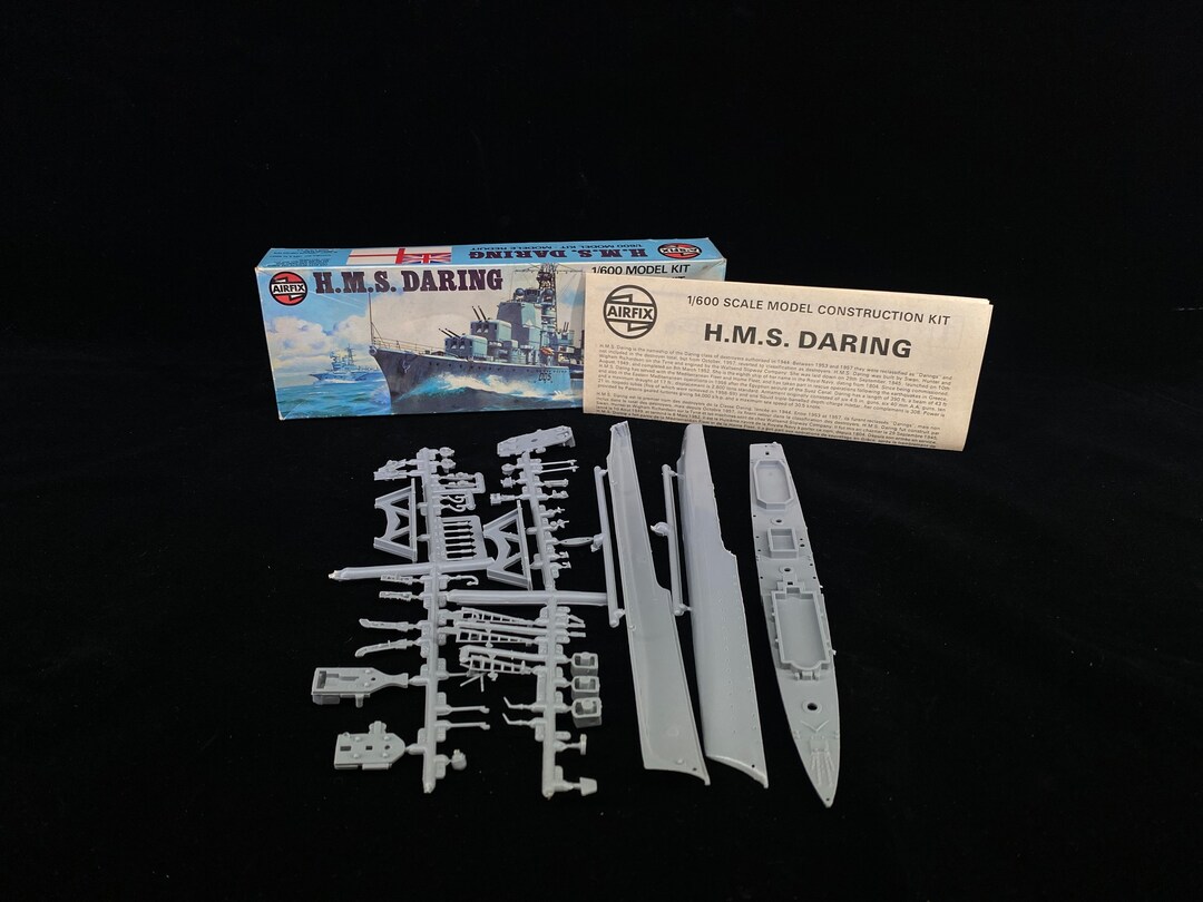 HMS Daring, British Royal Navy Destroyer, 1/600 Model Kit - Etsy