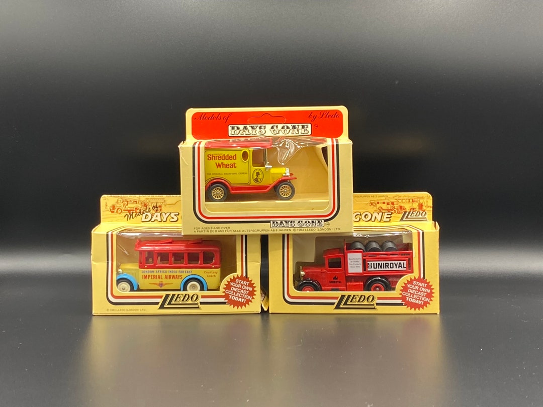 3 Vintage Lledo Promotional Diecast Models Shredded Wheat - Etsy