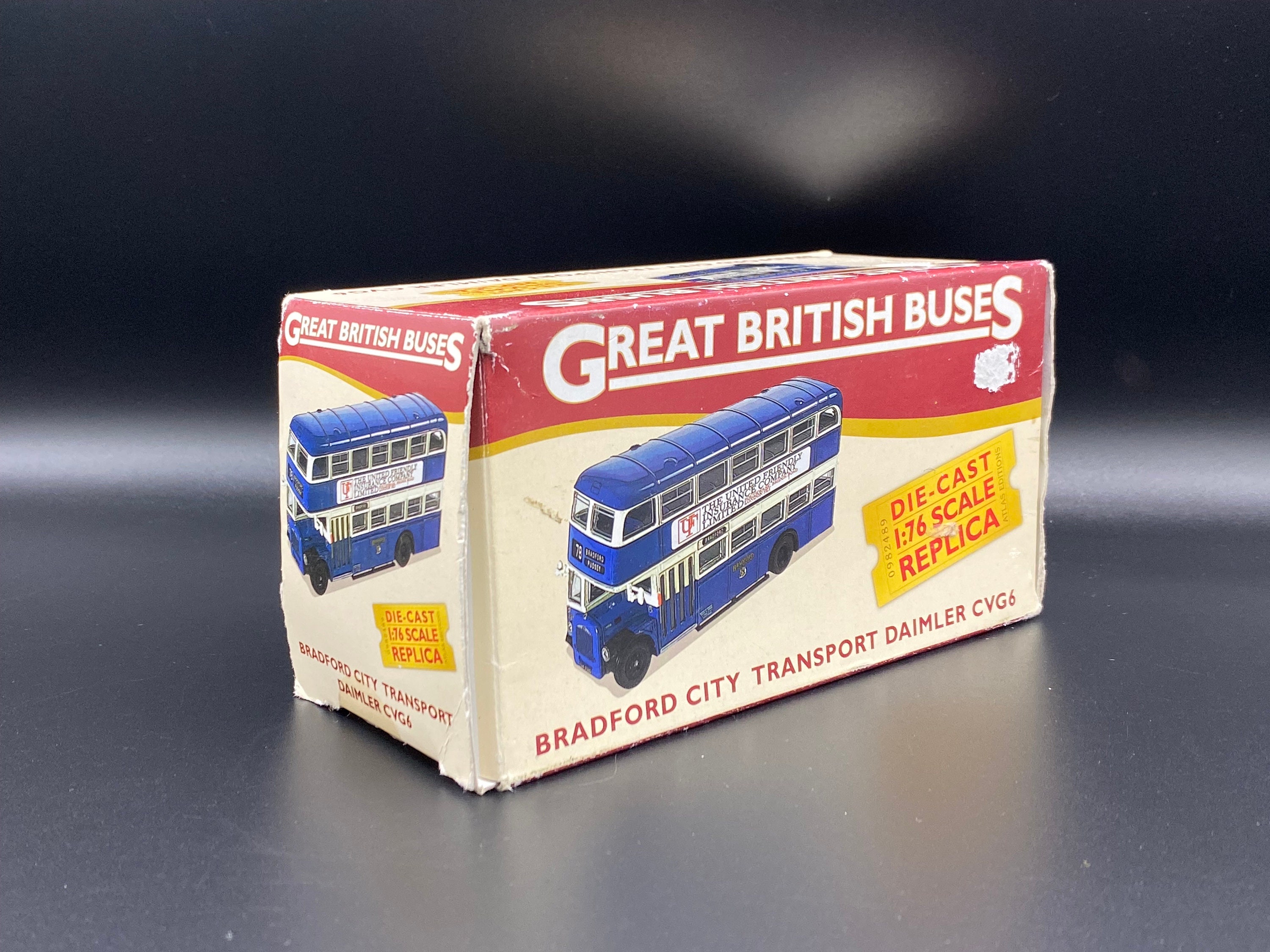 Great British Buses, Diecast 1:76 Scale Replica, Bradford City ...