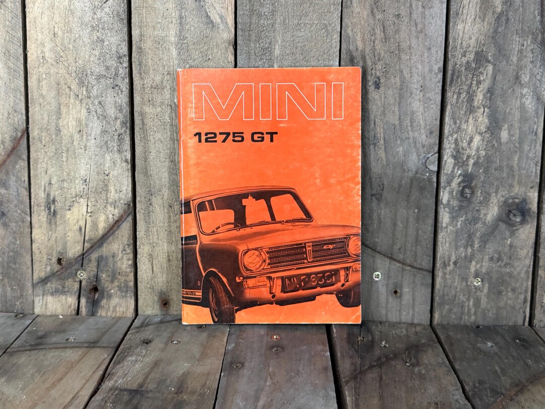 Mini 1275 GT, 4th Edition Handbook - Etsy