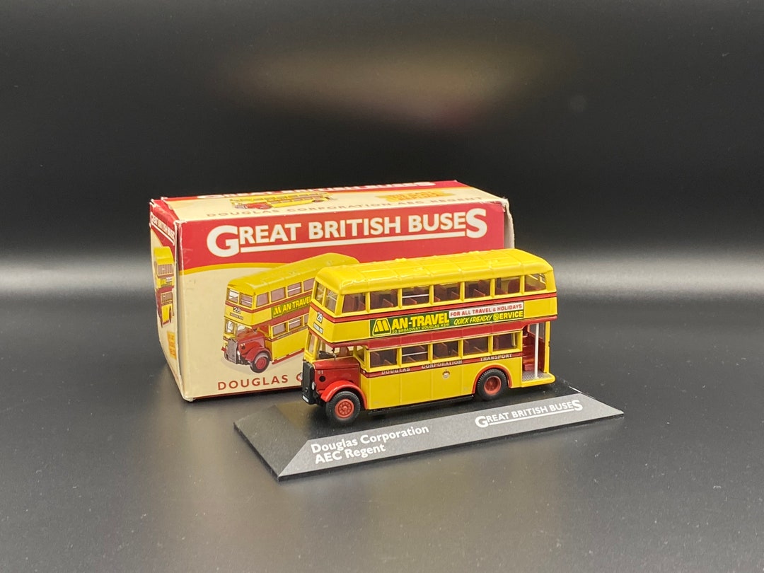 Great British Buses, Diecast 1:76 Scale Replica, Douglas Corperation ...
