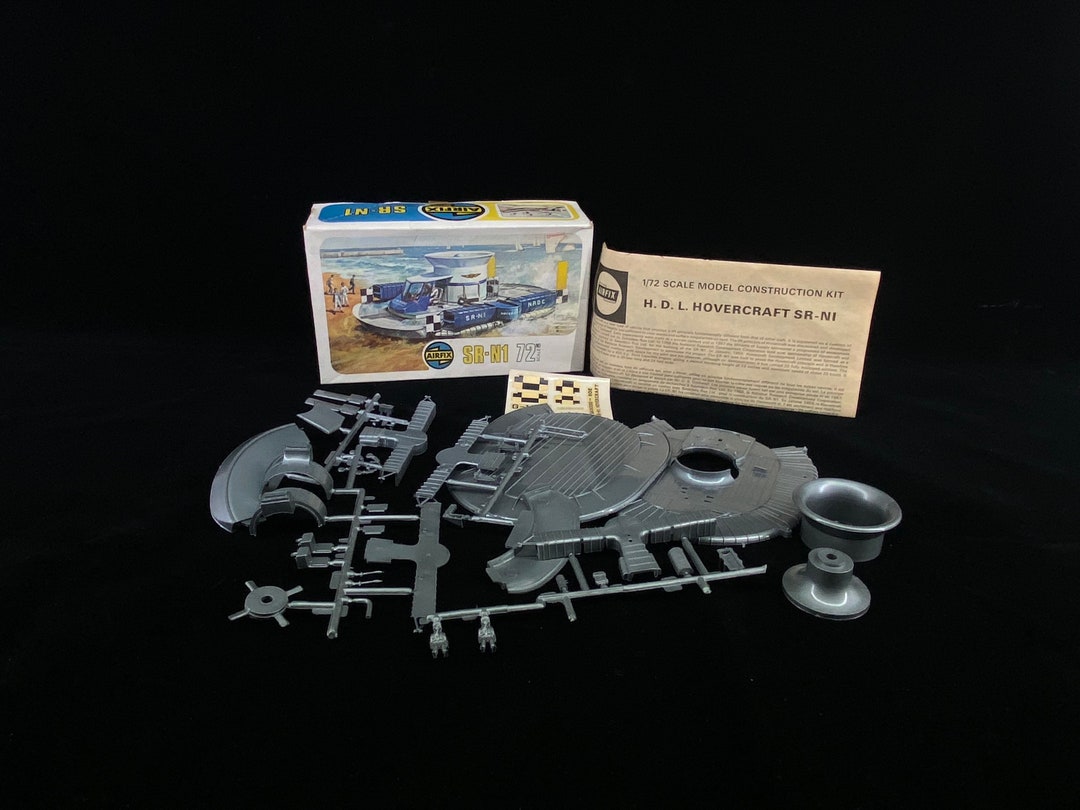 Original 1960s SR-N1 Hovercraft Airfix 72nd Scale - Etsy