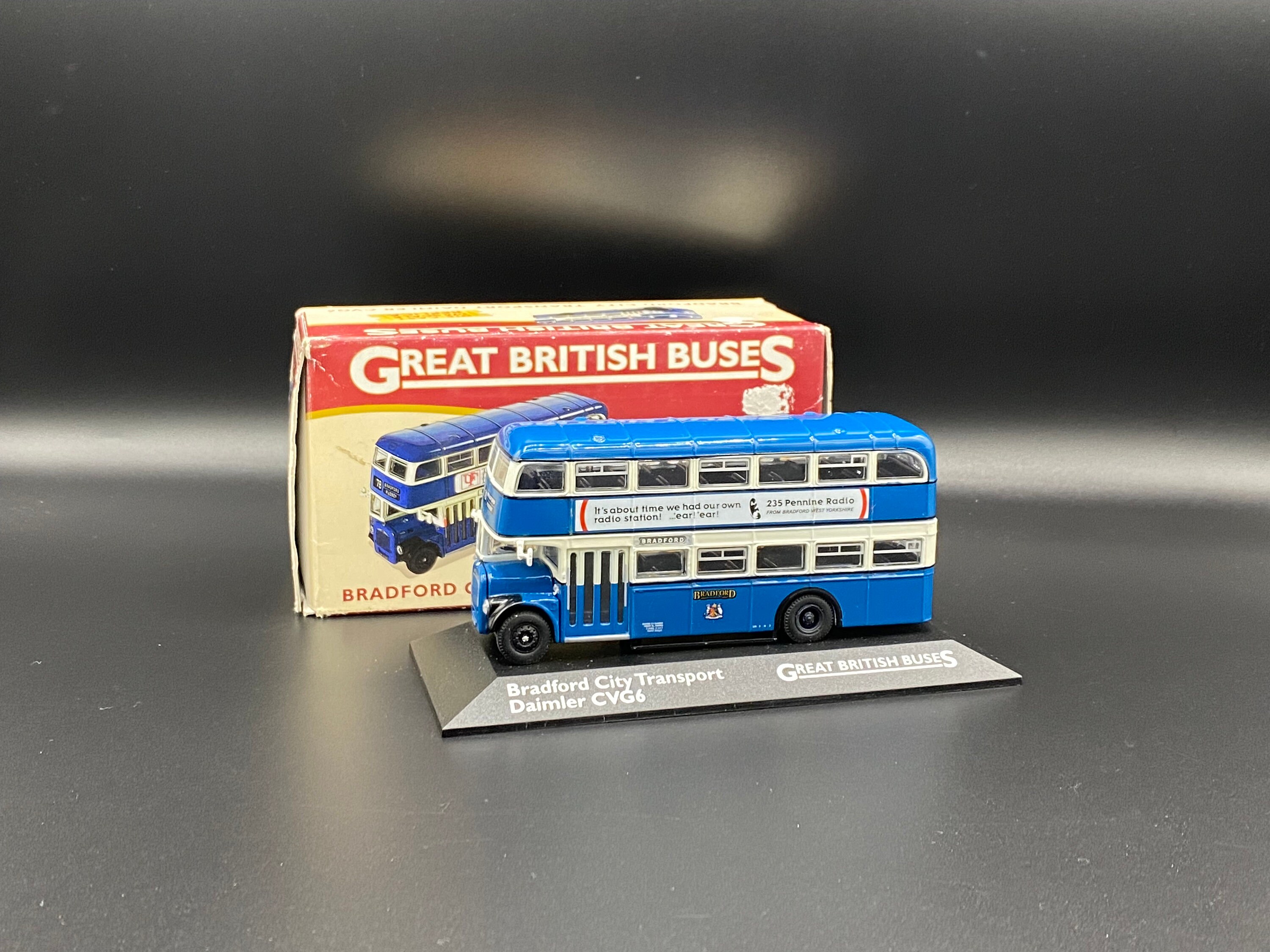 Great British Buses, Diecast 1:76 Scale Replica, Bradford City ...
