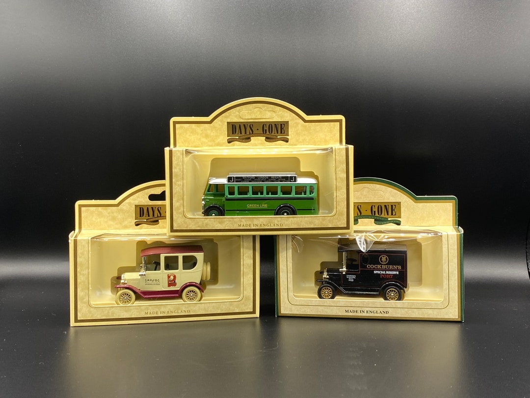 3 Vintage Lledo Promotional Diecast Models Cockburns Port - Etsy