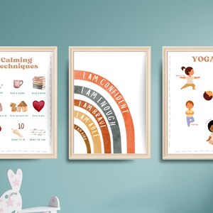 Calming Corner Poster Classroom Boho Calm Down Corner Printable ...