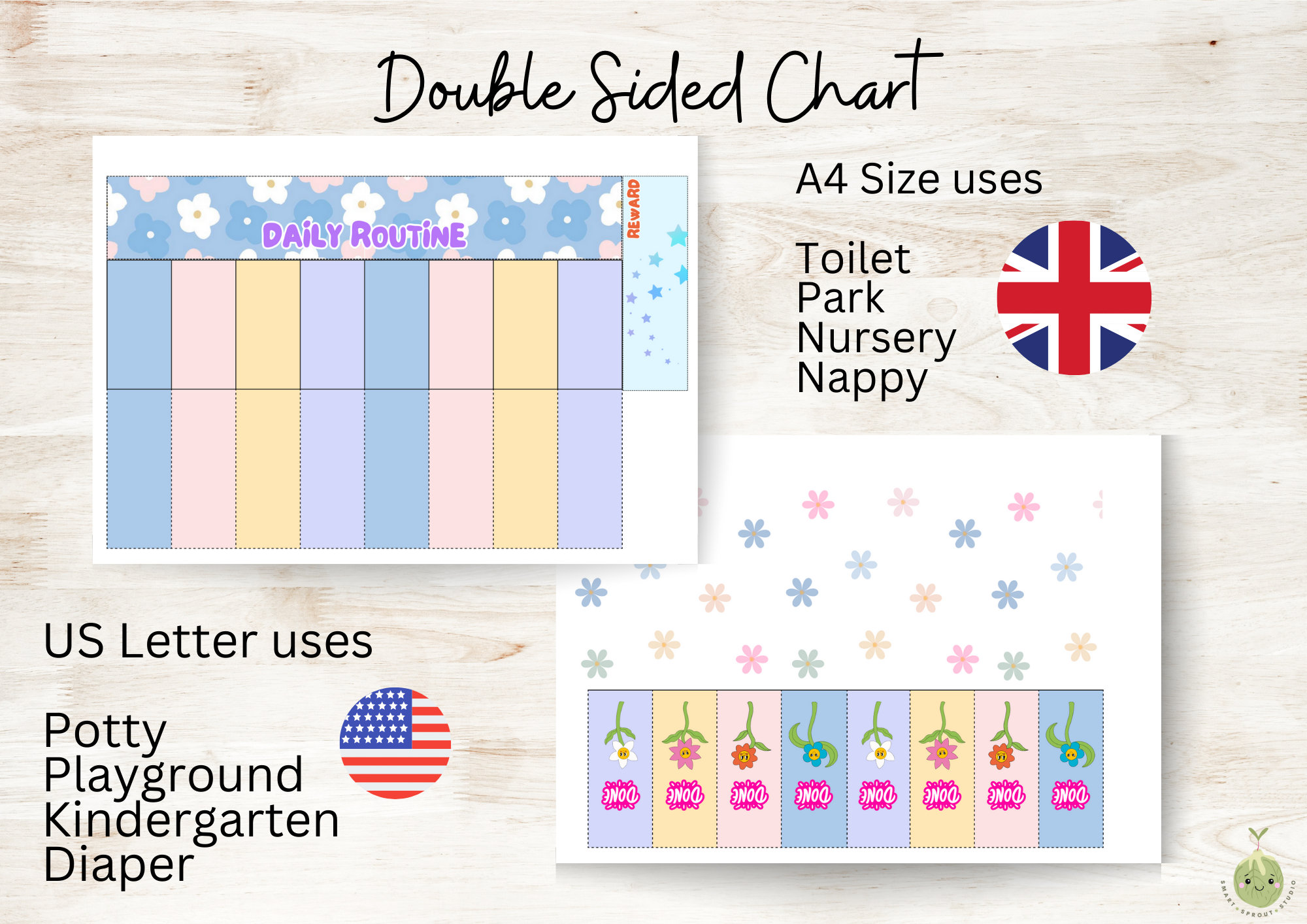 Flip Chart for Toddlers Routine Chart for Kids Chore Chart for Kids ...