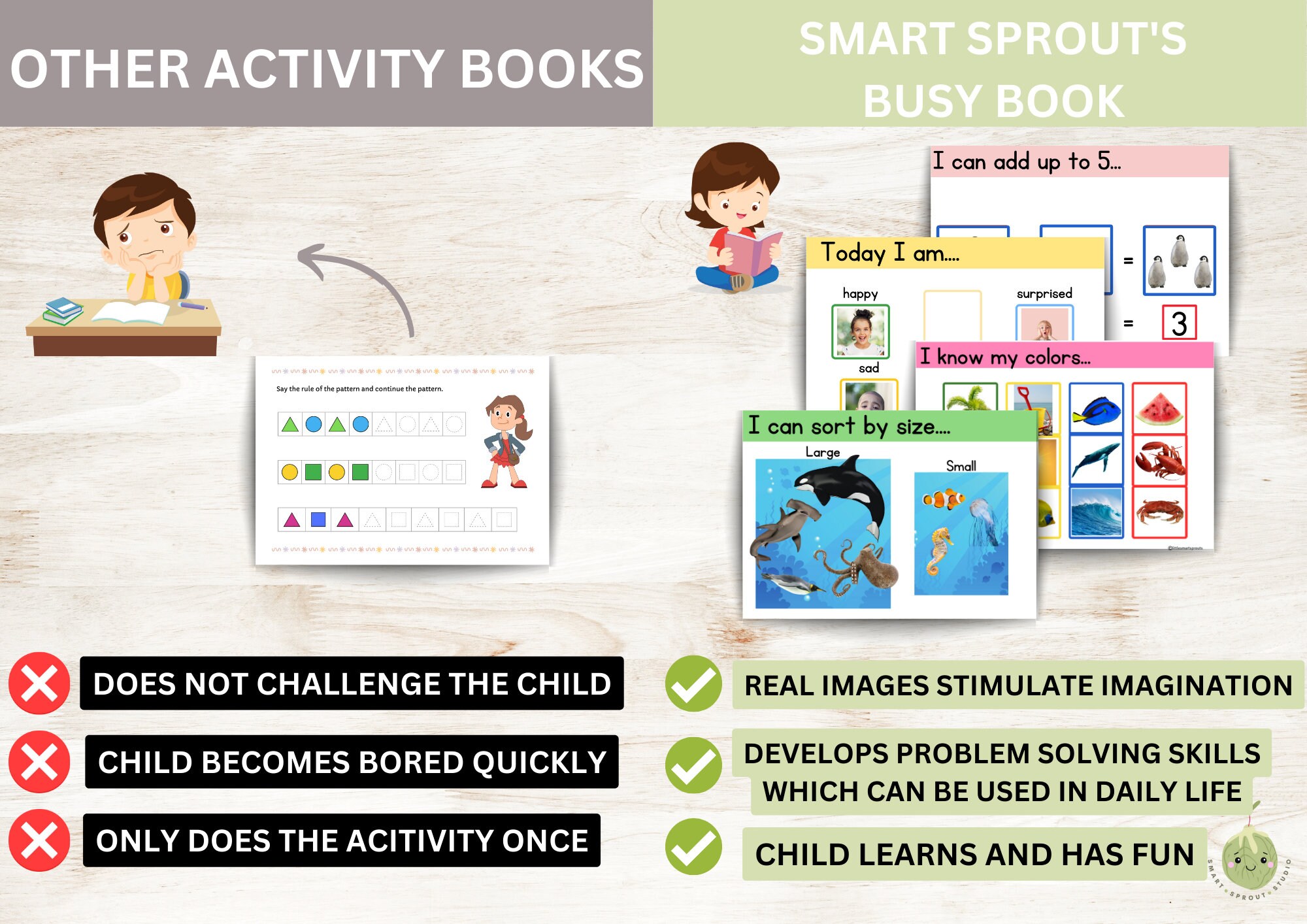 Montessori Busy Book Summer Busy Book Printable Toddler Activities ...