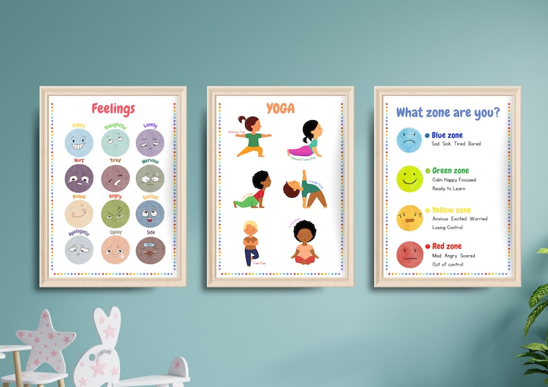 Calming Corner Printable Calm Down Corner Toddler Calming Down Print ...